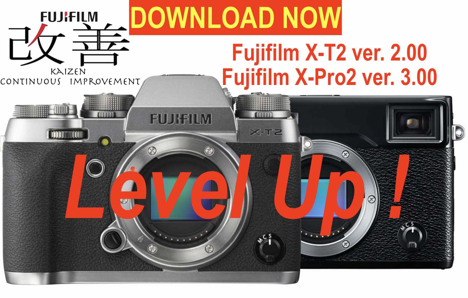 Fujifilm Releases New Firmware for Fujifilm X-T2 and X-Pro2 - DOWNLOAD ... Fujifilm Releases New Firmware for Fujifilm X-T2 and X-Pro2 - DOWNLOAD ...