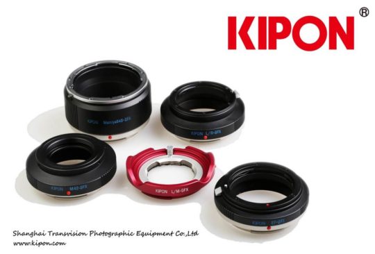 Kipon Officially Launches Many Fujifilm GFX Adapters - Fuji Rumors