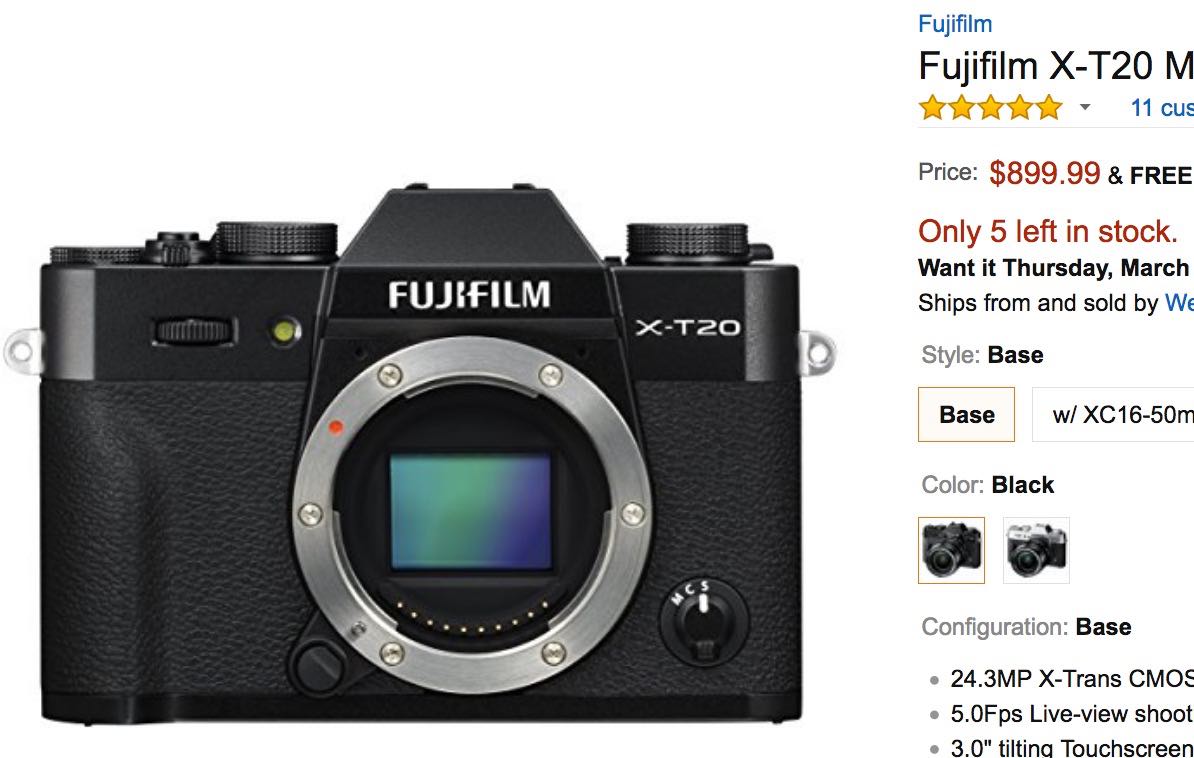 DPReview Fujifilm X-T20 Review: Silver Award - Fuji Rumors