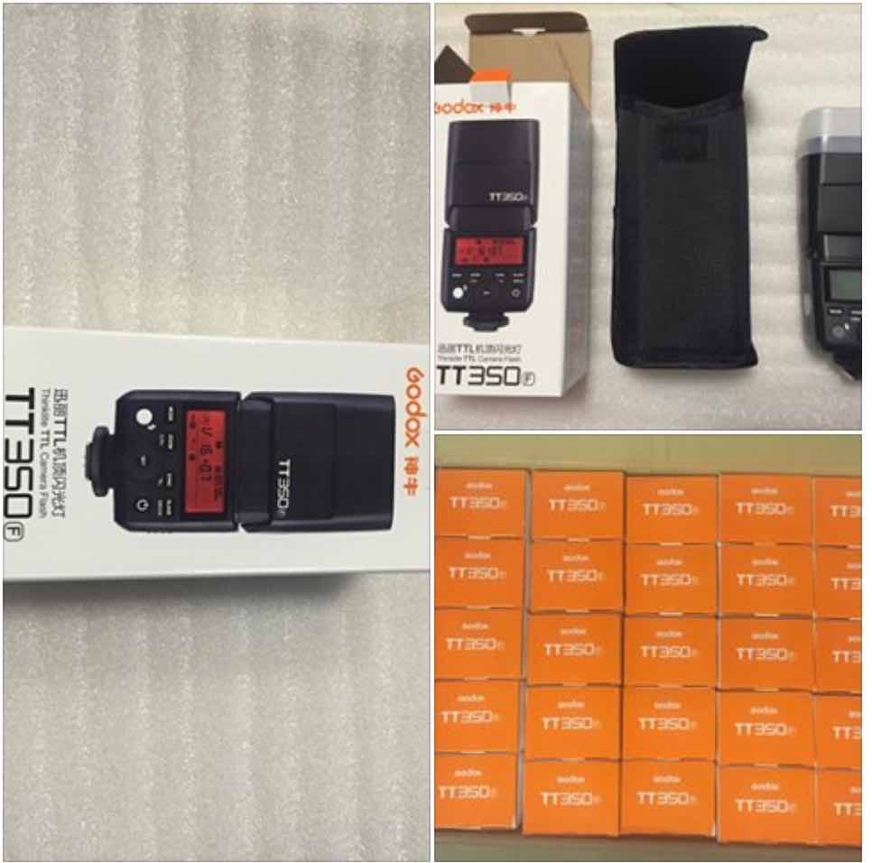 First Image of Godox X1T-F Flash Trigger for Fujifilm + Godox TT350F is ...