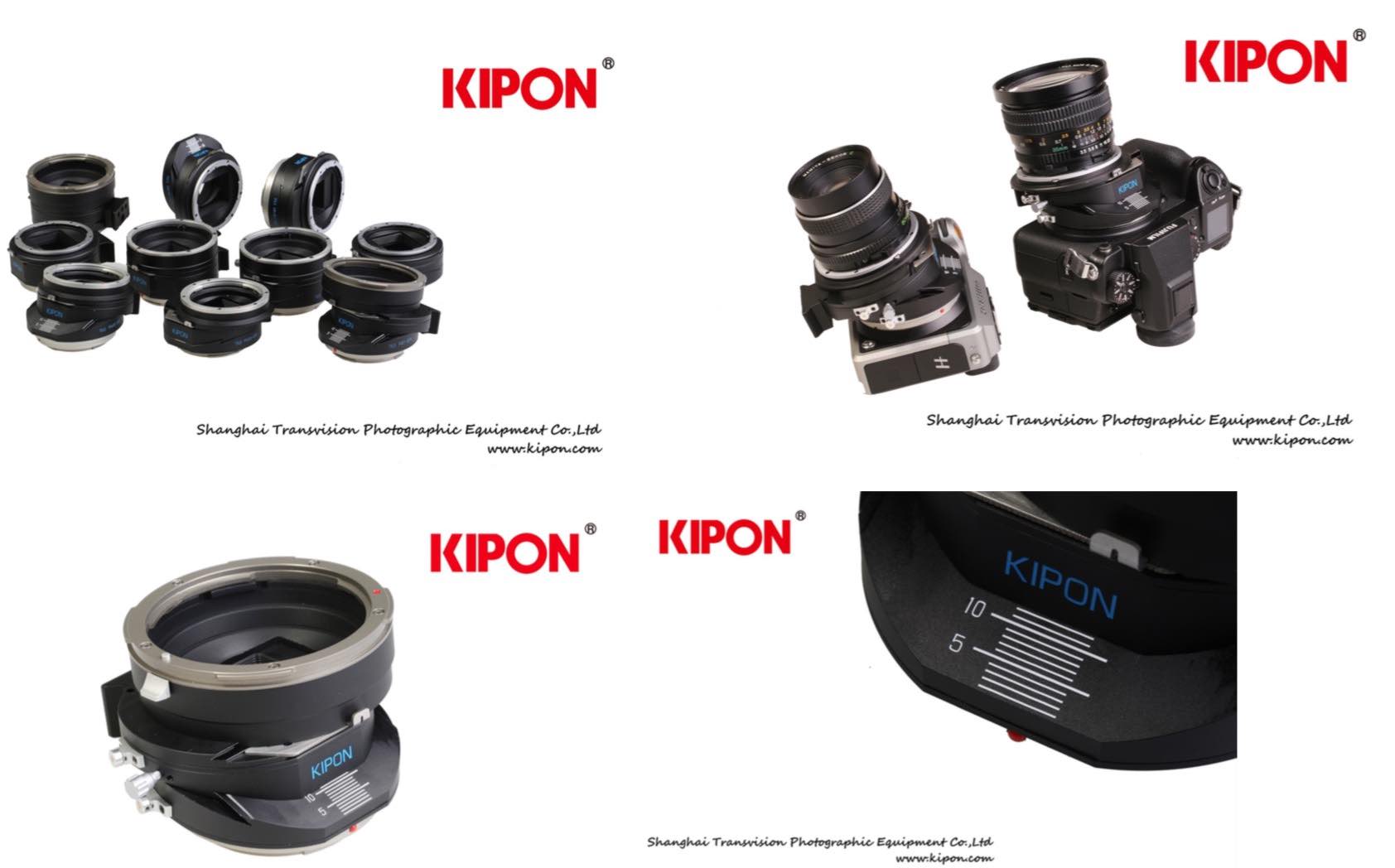 KIPON Shipping Fujifilm GFX Tilt & Shift Adapters - Fuji Rumors