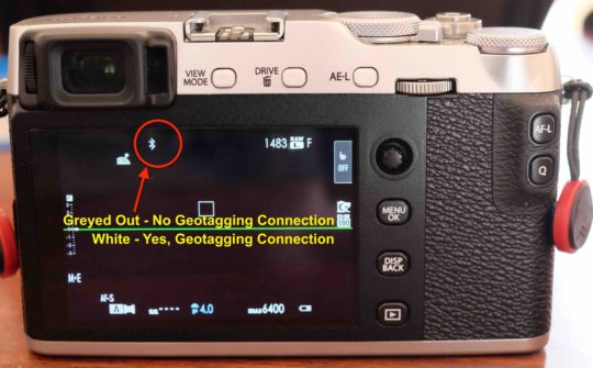 TESTED: Fujifilm Real Time Geotagging via Bluetooth. Quick Guide and ...