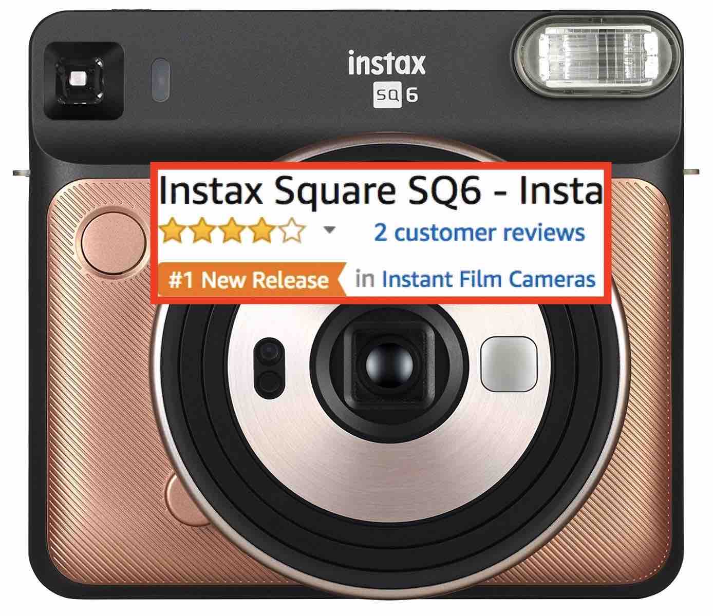 Fujifilm Instax Square SQ6 In Stock and First Customer Reviews - Fuji ...