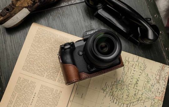 Angelo Pelle Leather Half Case for Fujifilm GFX 50S and X100F - Fuji Rumors