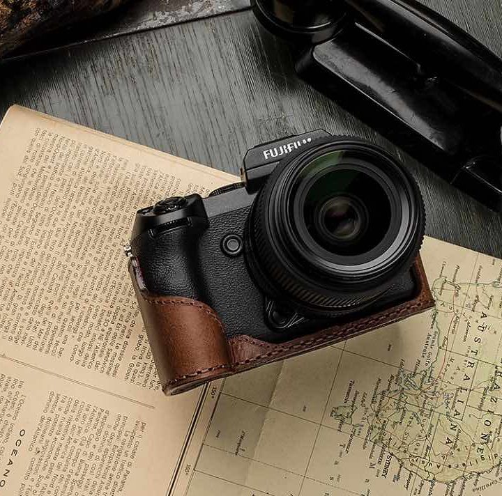 Angelo Pelle Leather Half Case for Fujifilm GFX 50S and X100F - Fuji Rumors