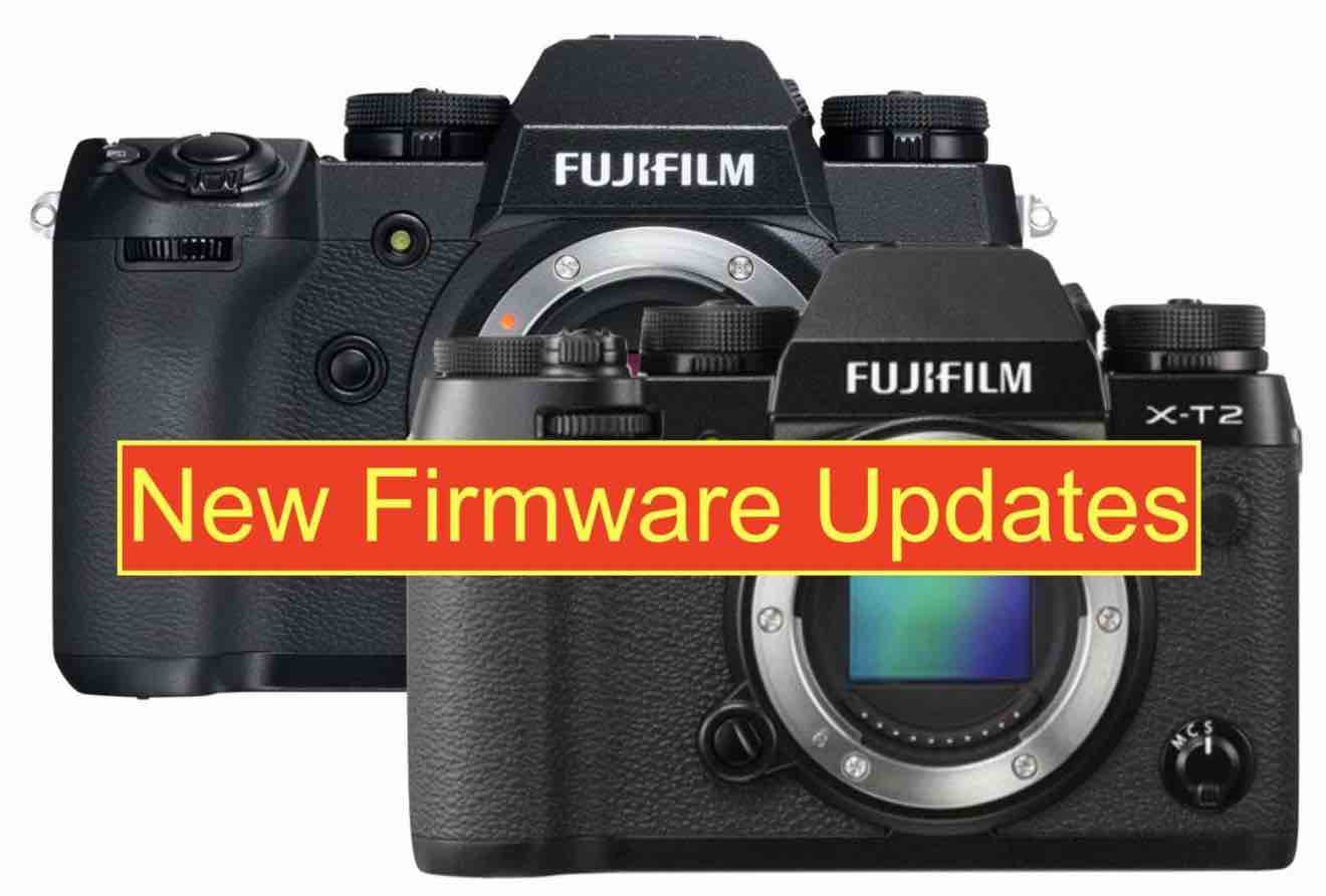 Fujifilm Releases NEW FIRMWARE Updates for X-T2, X-Pro2, X-H1, GFX 50S ... Fujifilm Releases NEW FIRMWARE Updates for X-T2, X-Pro2, X-H1, GFX 50S ...
