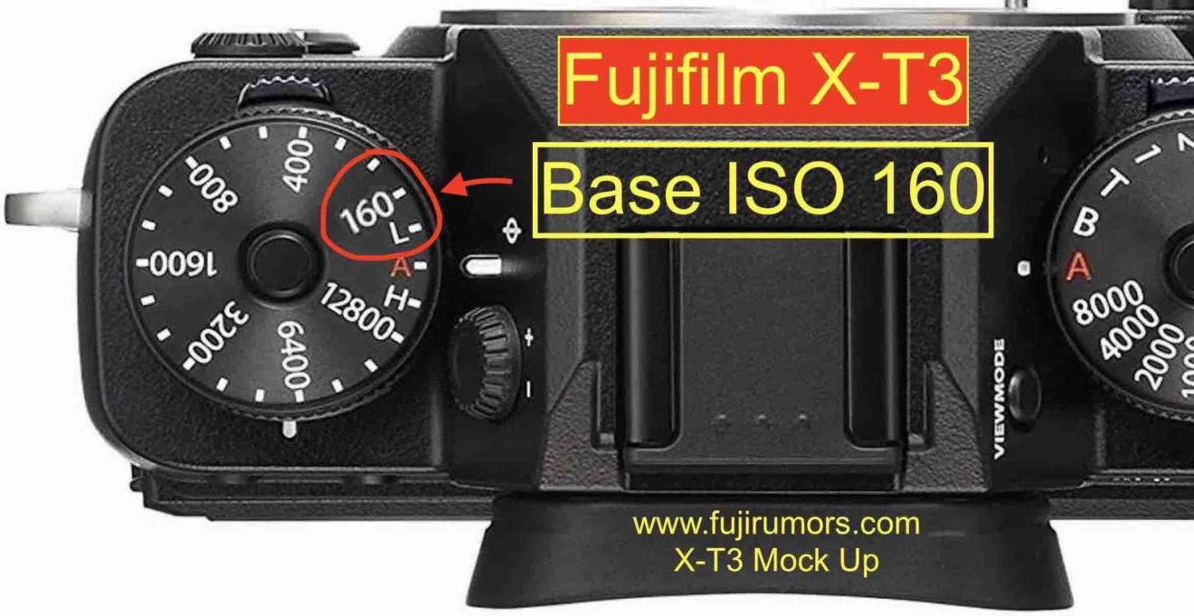 Fujifilm X-T3 Base ISO 160 - TRUSTED SOURCE - Fuji Rumors