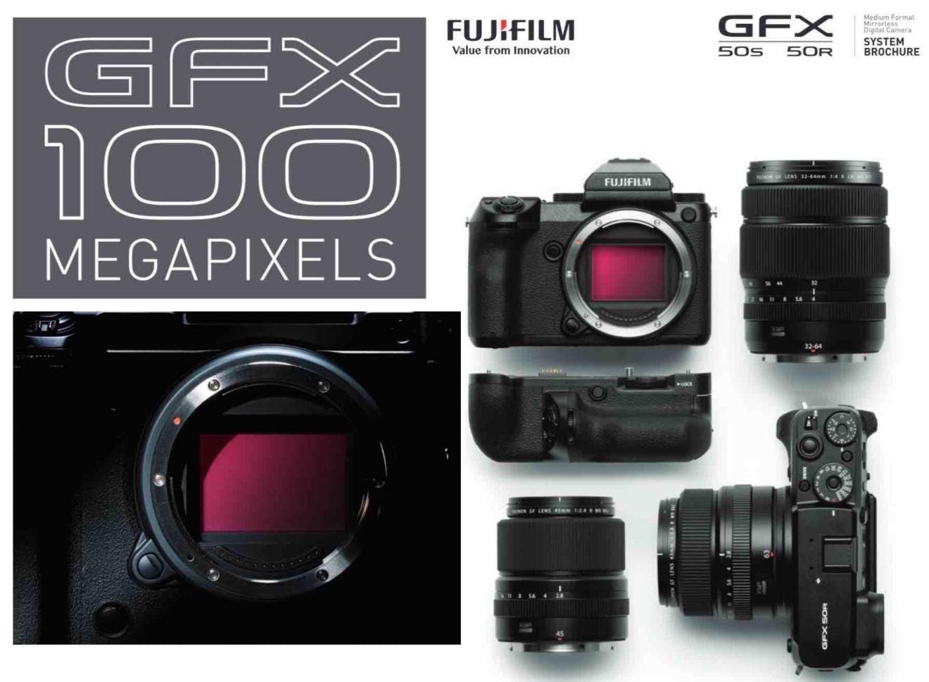 Fujifilm GFX 50R and Fujifilm GFX 100S Product Catalogue Available ...