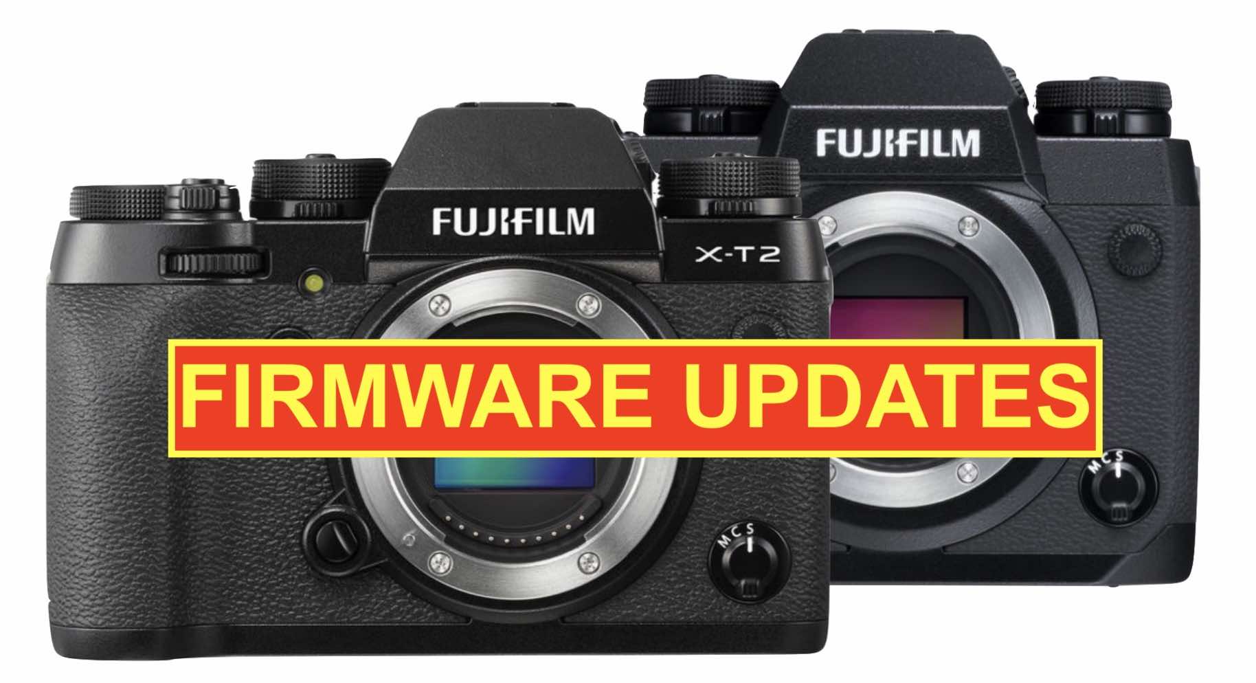 FUJIFILM Firmware Updates for Fujifilm X-T2, X-H1, X-T1 and Fujinon XF ... FUJIFILM Firmware Updates for Fujifilm X-T2, X-H1, X-T1 and Fujinon XF ...