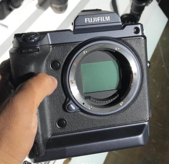 First FUJIFILM GFX100 Backside Images Show No D-Pad, 3 Way Tilt Screen ...
