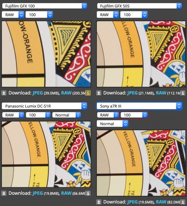 DPReview: Fujifilm GFX100 Added to Studio Scene Test vs GFX50S, Sony ...