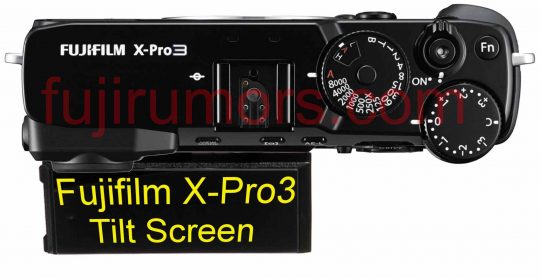 Fujifilm X-Pro3 Coming with Tilt Screen - Fuji Rumors