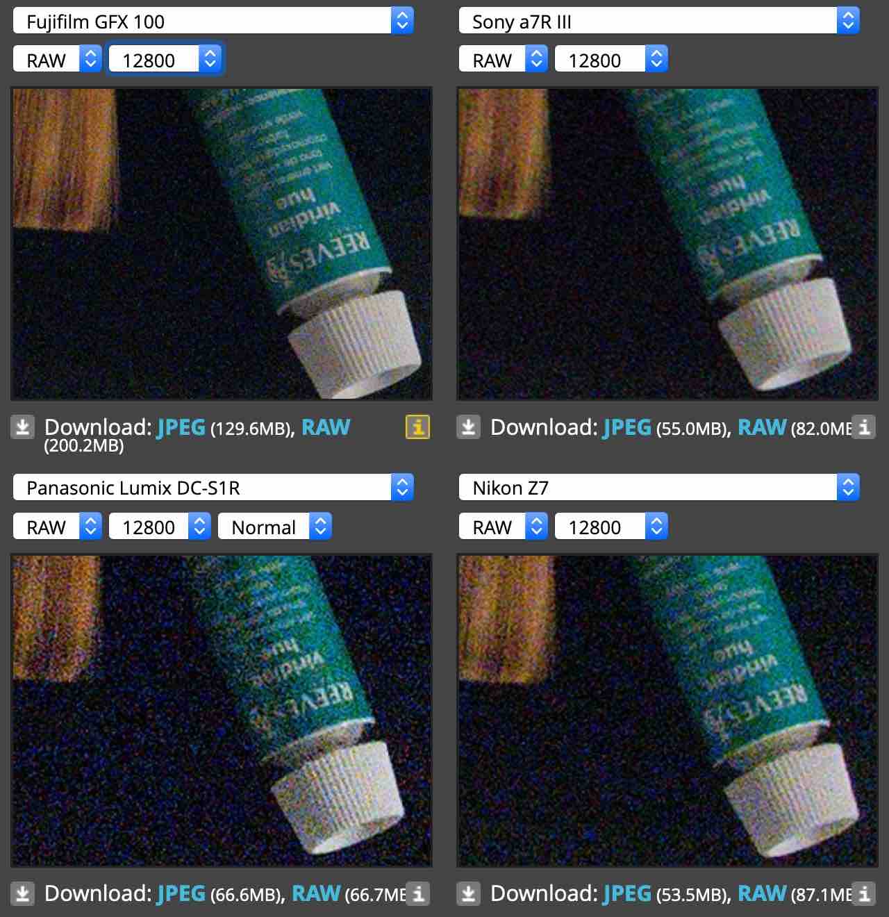 DPReview: Fujifilm GFX100 Added to Studio Scene Test vs GFX50S, Sony ...