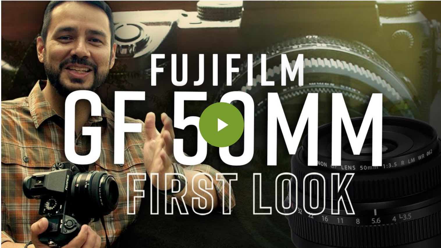 Fujinon GF 50mm f/3.5 R LM WR Lens IN STOCK and FIRST LOOK - Fuji Rumors