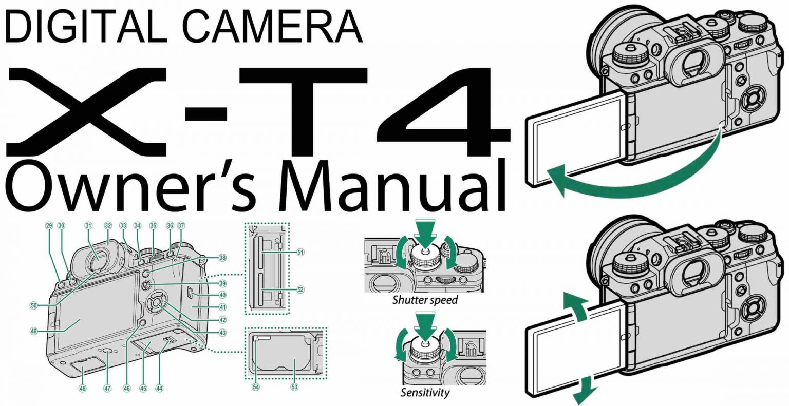 Fujifilm X-T4 Owners Manual Available - Fuji Rumors