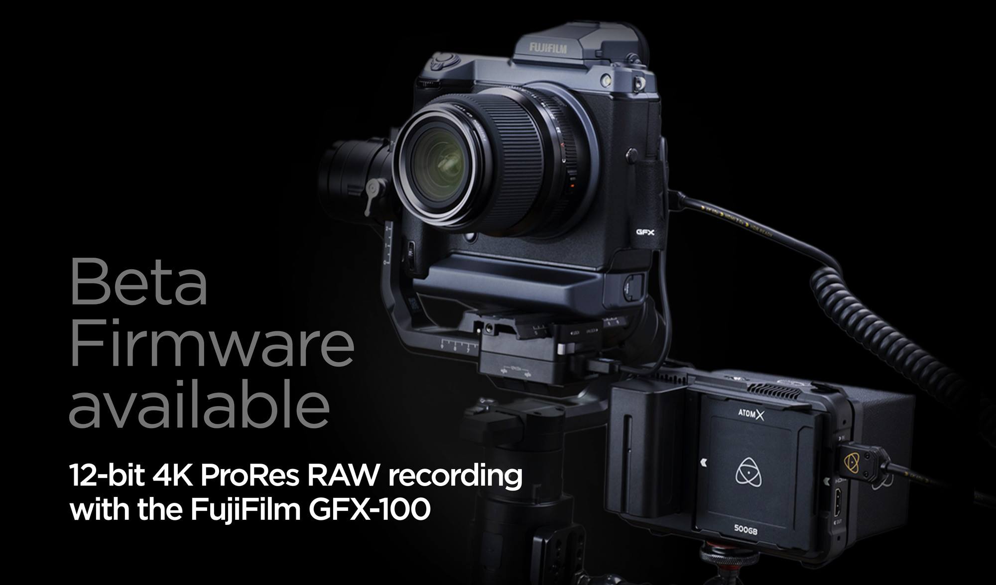 Fujifilm GFX100 Atomos ProRes RAW Beta Available Now - Fuji Rumors