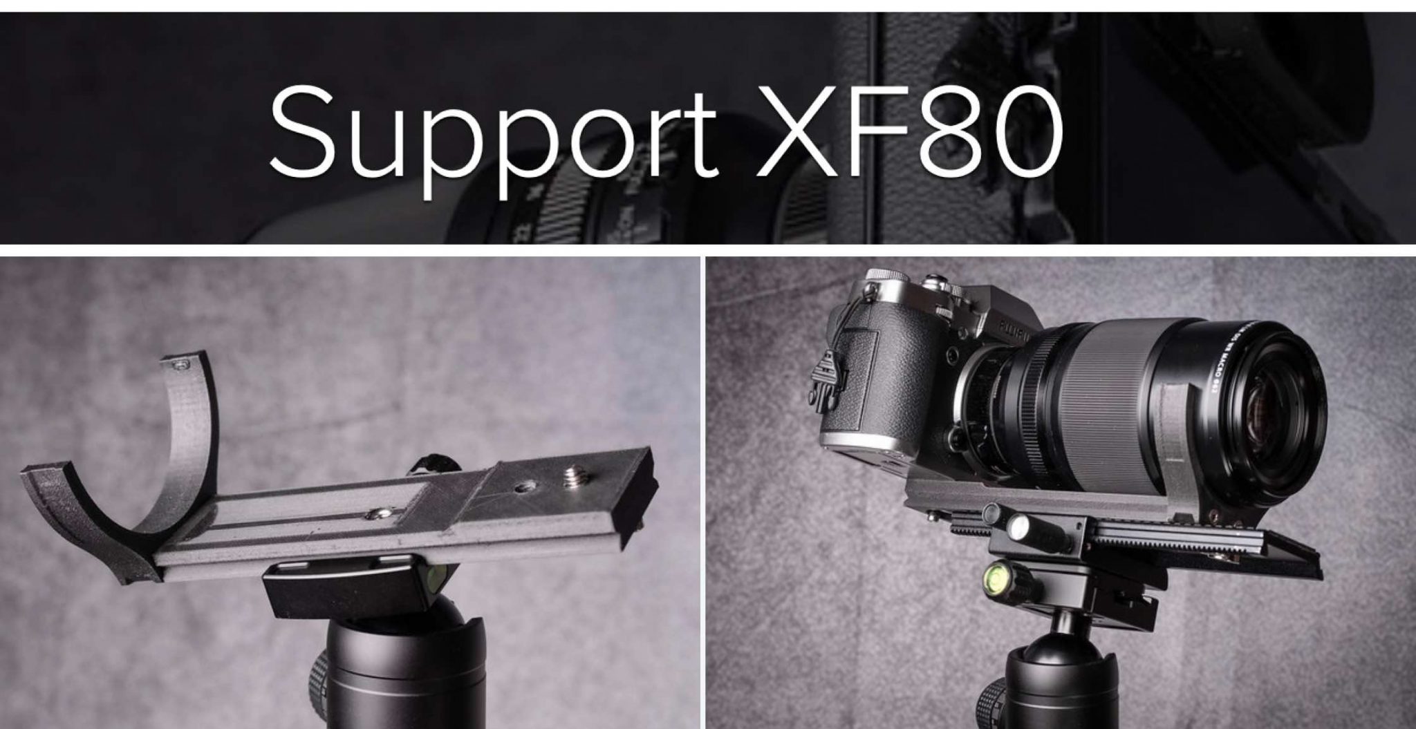 Fujinon XF80mm f/2.8 Macro 3D Printed Tripod Mount Support - Fuji Rumors