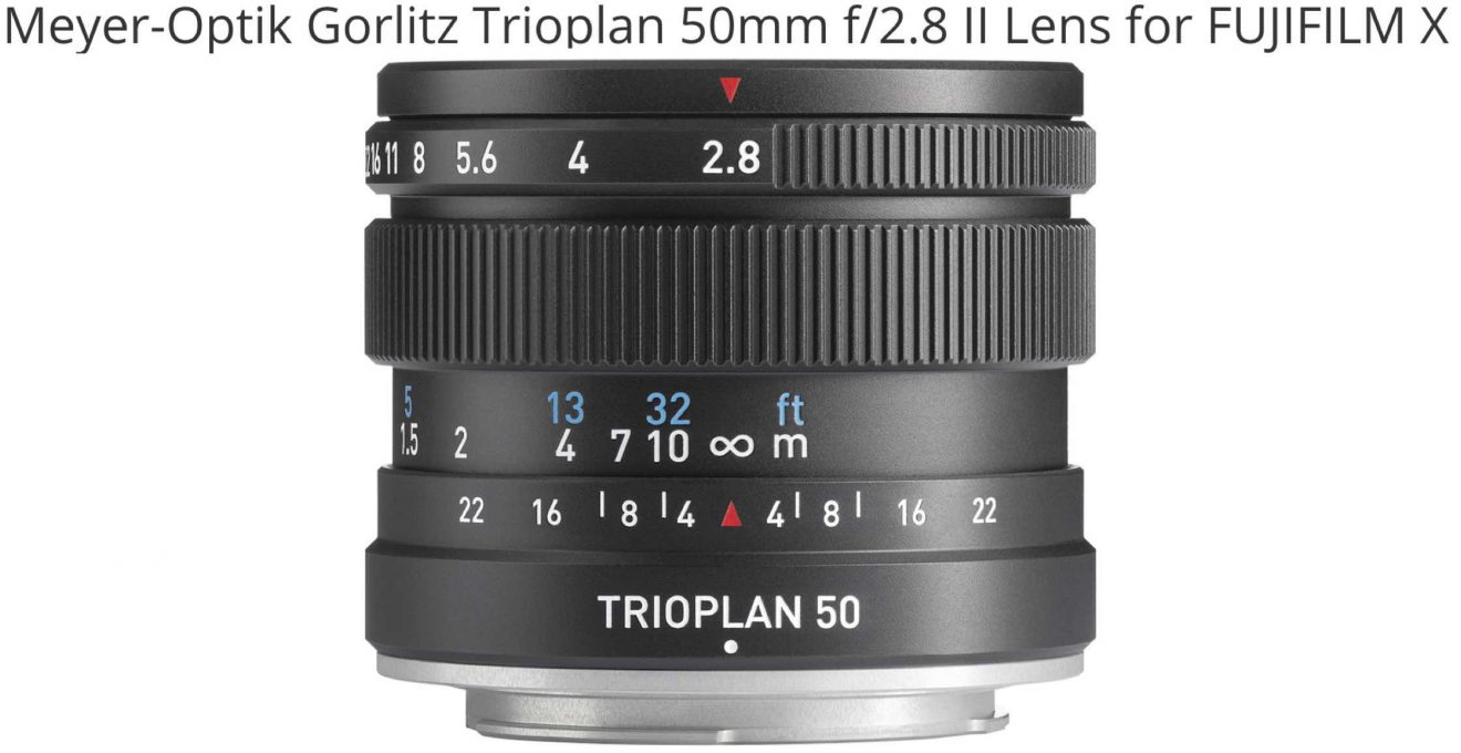 Meyer Optik Görlitz Trioplan 50mm F2.8 II Available - Fuji Rumors