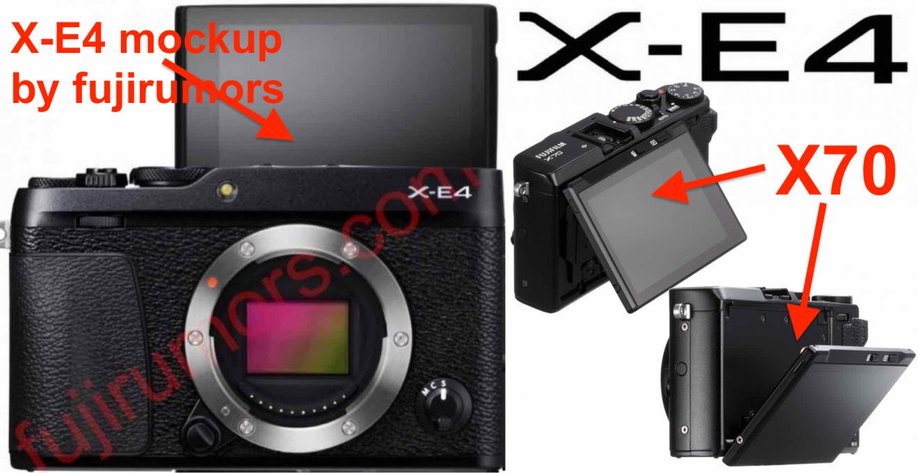 DON'T PANIC, the Fujifilm X-E4 has an EVF! - Fuji Rumors