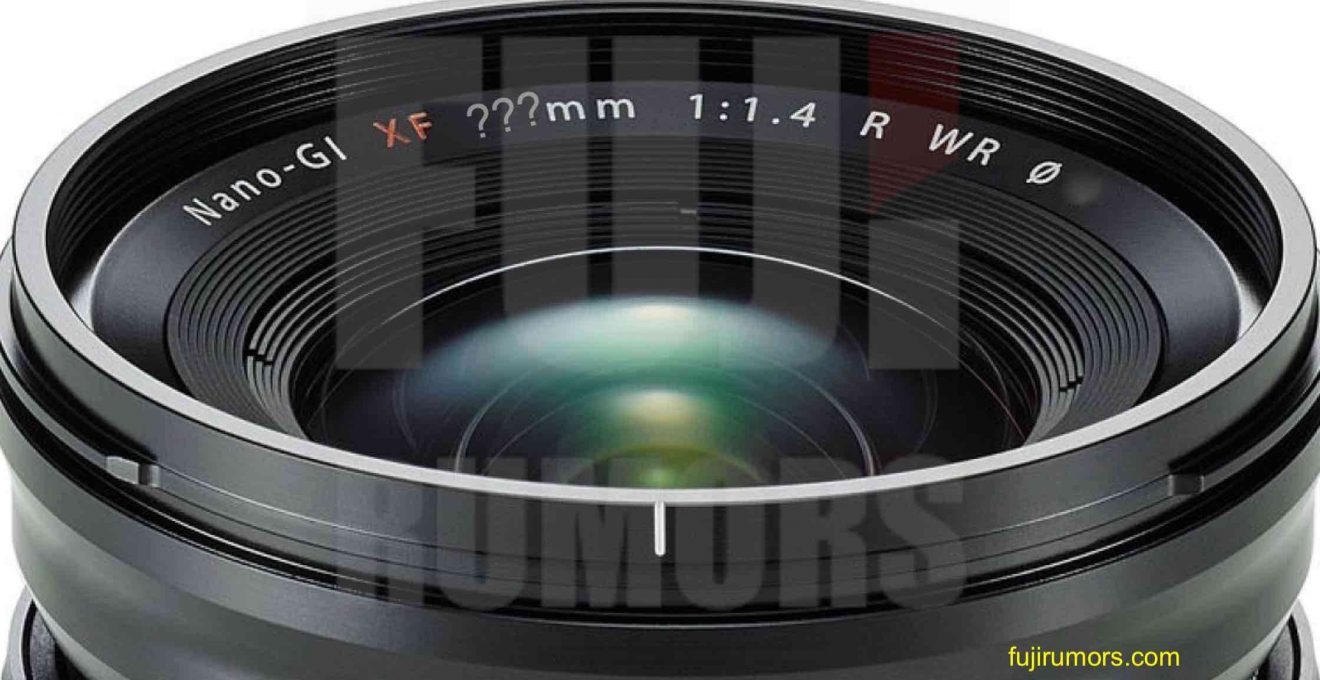 BREAKING: Another Fujinon XF f/1.4 Prime Lens Coming 2021 in Addition ...