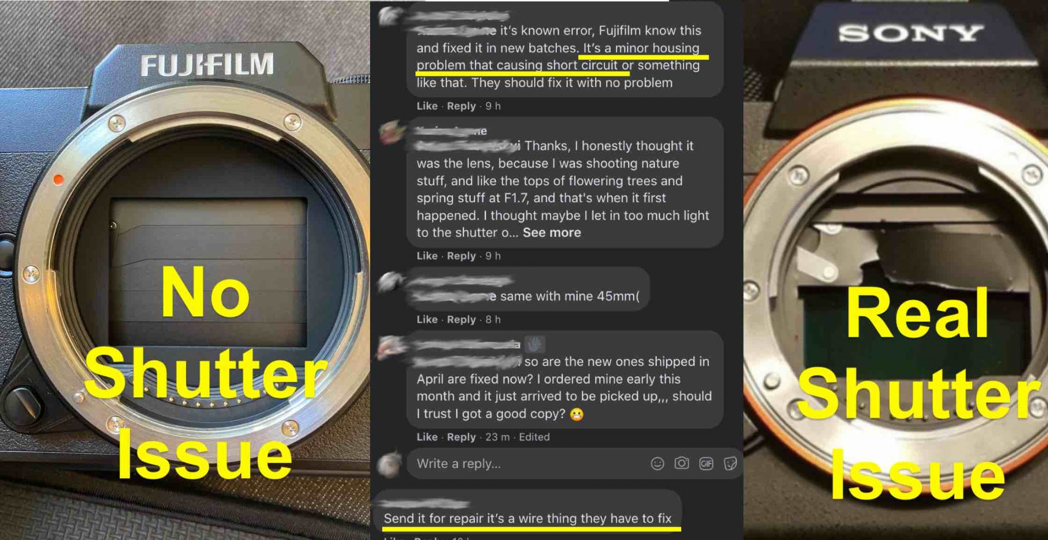 Fujifilm GFX100S Stuck Shutter Issue - A Flawed Design? Nope, it's a ...