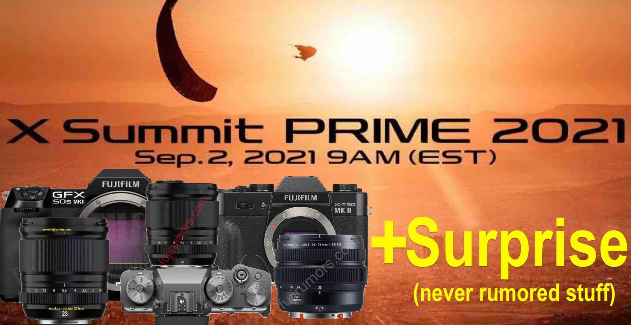 SURPRISE: Fujifilm X Summit Starting at 9AM EST with Never Rumored ...
