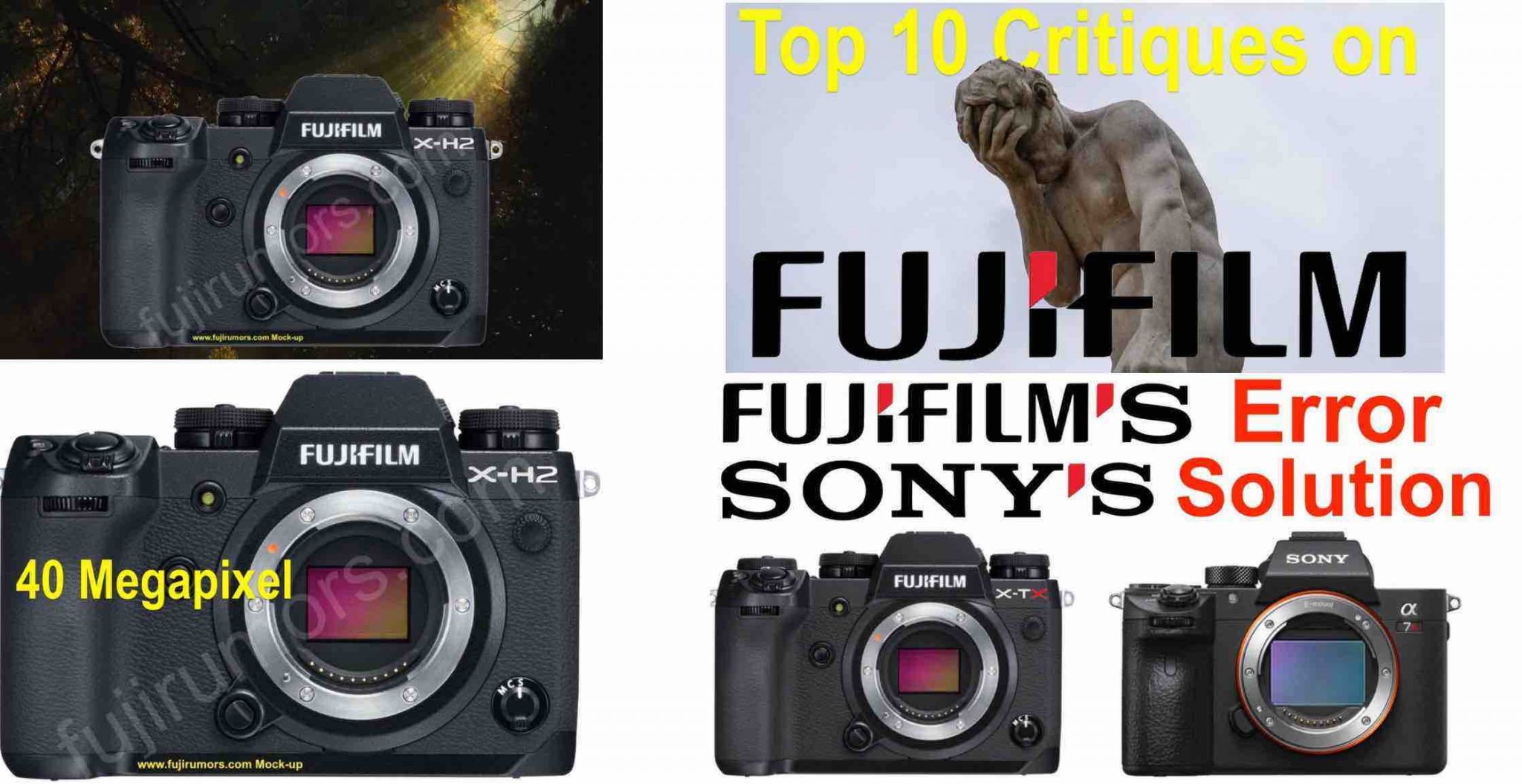 Fujifilm X-H2 Leaks and Low Light Worries, The Error Fujifilm Does and ...