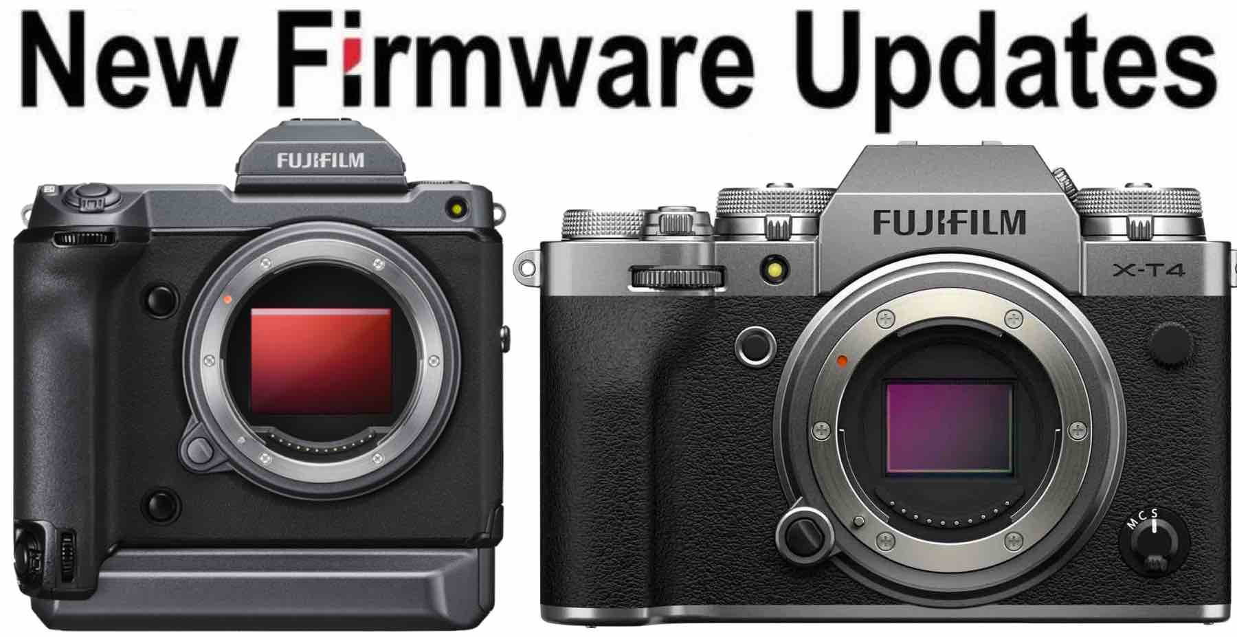 Fujifilm GFX100 and X-T4 New Firmware Updates Released - Fuji Rumors Fujifilm GFX100 and X-T4 New Firmware Updates Released - Fuji Rumors