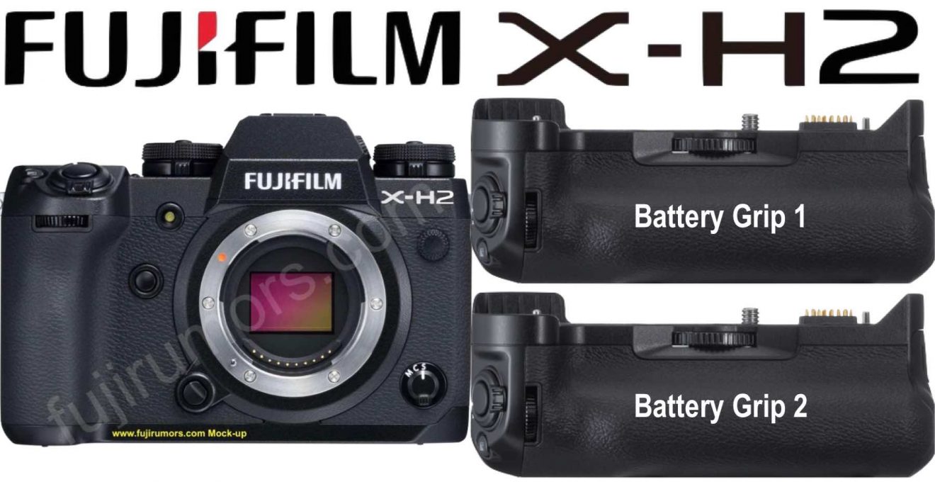 Fujifilm X-H2 Coming with Two Vertical Battery Grip Options - Fuji Rumors
