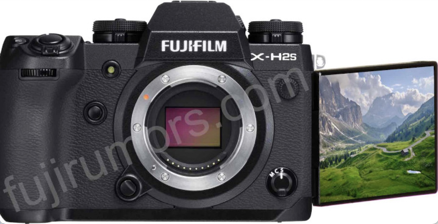Fujifilm X-H2S with Vary Angle Screen - Fuji Rumors