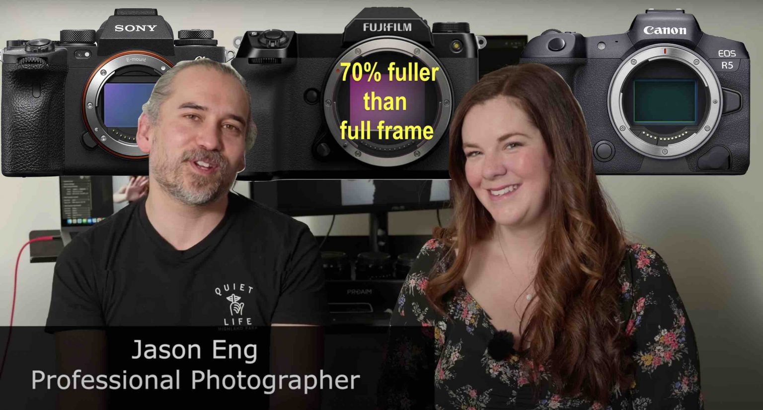 Jason at TCSTV: "The IQ Difference between Fujifilm GFX and Sony A1 ...