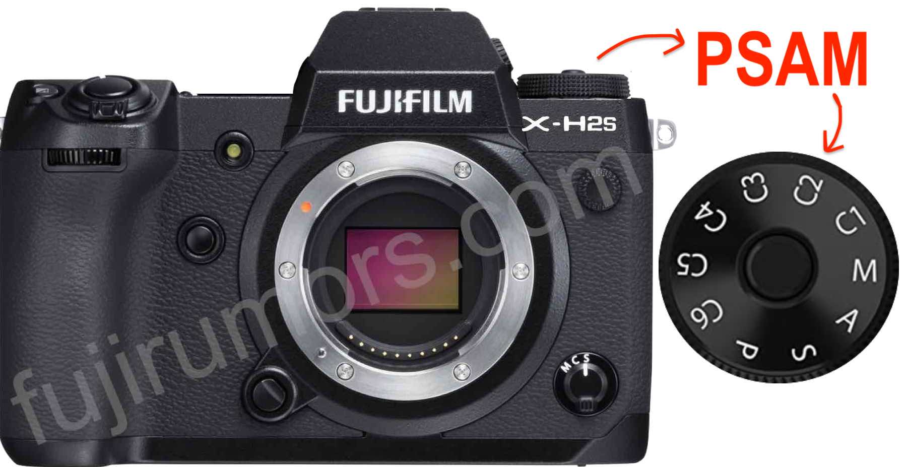 Rumor Update: Fujifilm X-H2S with PSAM Dial - Fuji Rumors