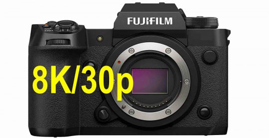 RUMOR: Fujifilm X-H2 to Shoot up to 8K/30p (no 8K/60p) - Fuji Rumors