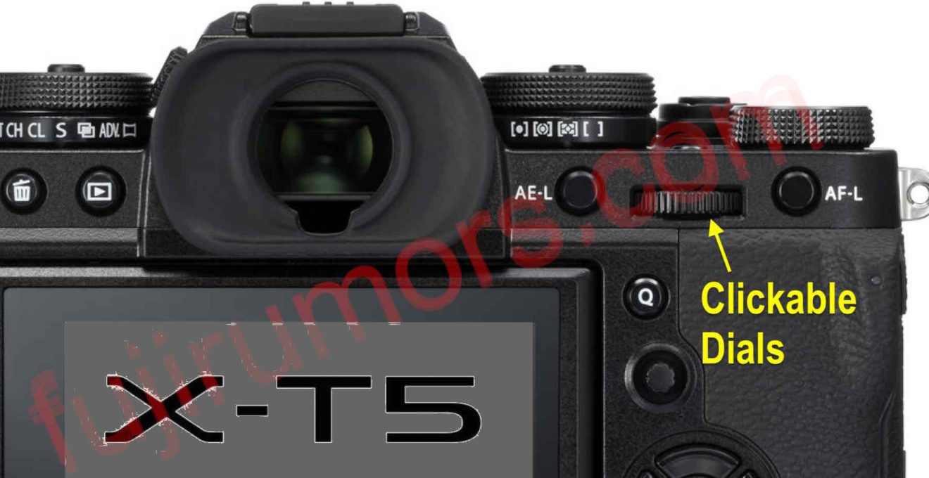 RUMOR: Fujifilm X-T5 will Have Clickable Front and Rear Dial (Unlike X-H2/S) - Fuji Rumors