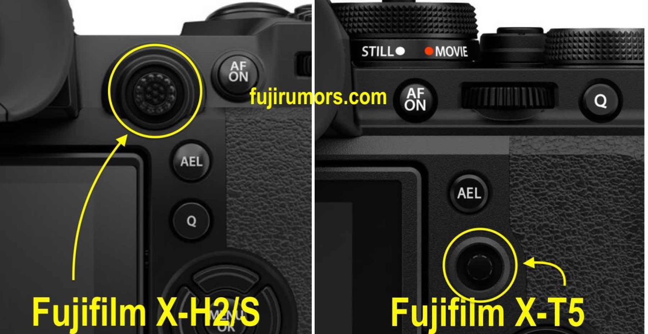 Fujifilm X-T5 with AF Joystick of X-T4 (not X-H2/S or GFX100S) - Fuji Rumors