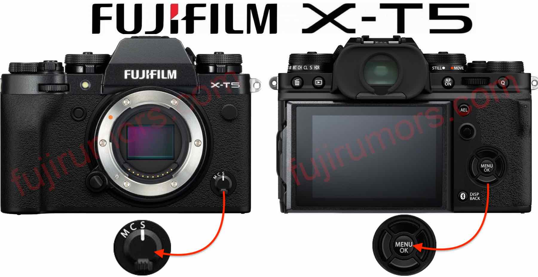 Well Observed: Fujifilm X-T5 with Manual MCS Switch and D-Pad - Fuji Rumors