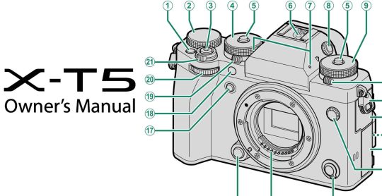 Fujifilm X-T5 Owners Manual Available - Fuji Rumors