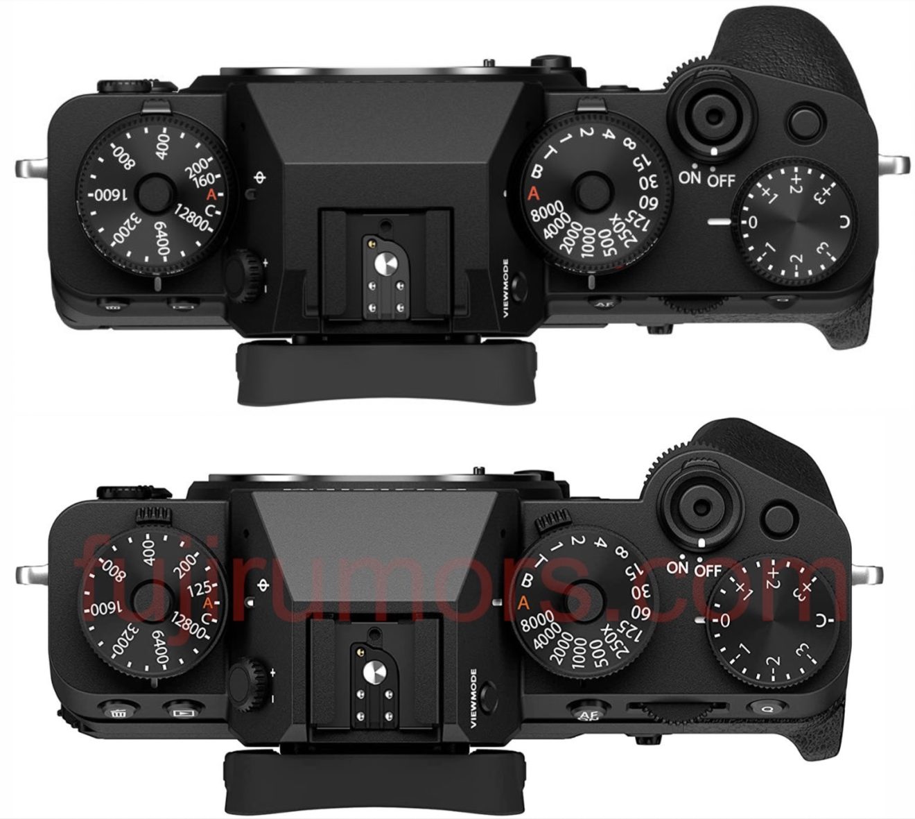 Size Comparisons: Fujifilm X-T5 vs X-T4 vs X-T3 vs X-H2/s - Fuji Rumors
