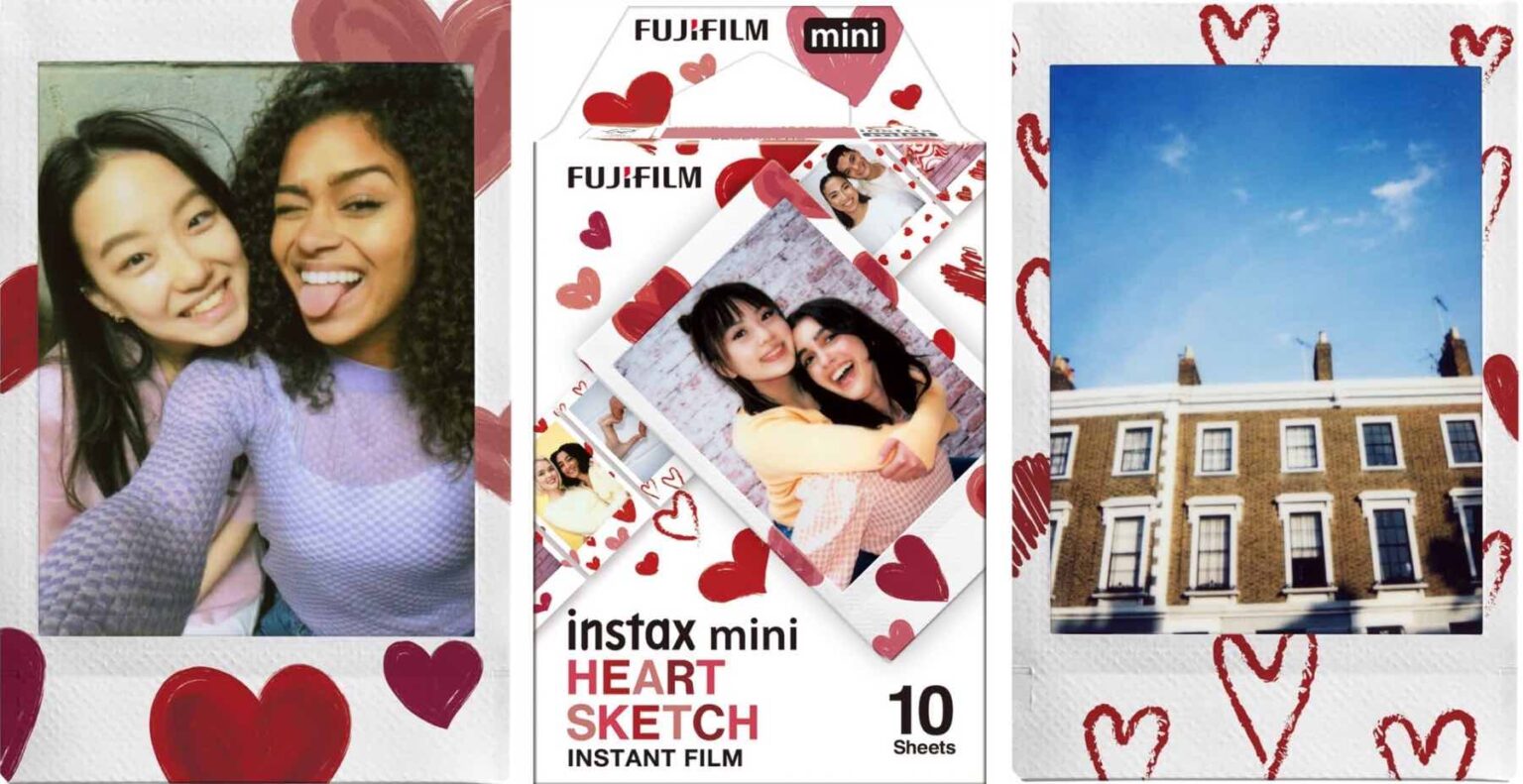 Getting Ready for Valentines Day - New Fujifilm Instax Heart Sketch ...