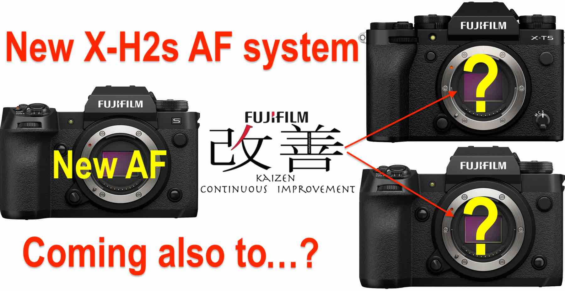 Fujifilm Promises Major Firmware Updates also for X-T5 and X-H2: New AF ...