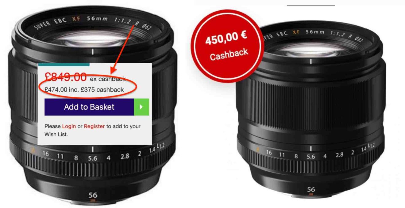 That's a STEAL: Save €450/£375 on Fujinon XF56mm F1.2 R - Fuji Rumors