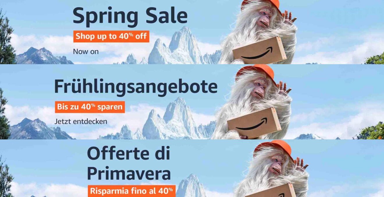 Amazon Europe Launches Massive Spring Sale - Fuji Rumors