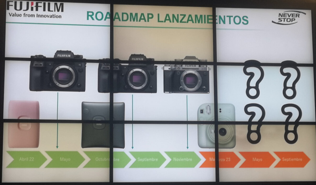 Fujifilm Spain Displays Camera Roadmap with New "Disruptive" Models ...