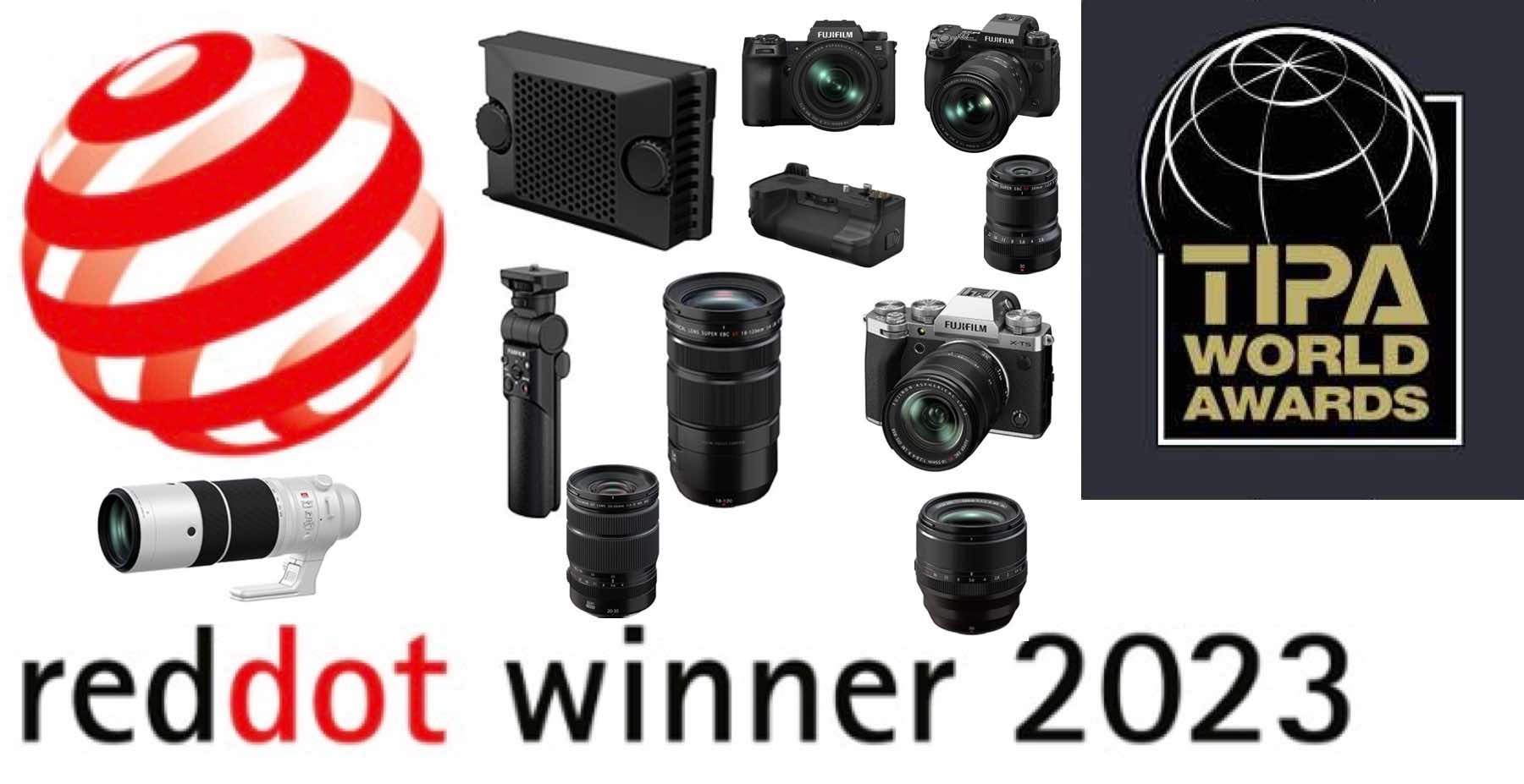 Fujifilm Wins Tons of RedDot and TIPA Awards 2023 including the Amazing ...