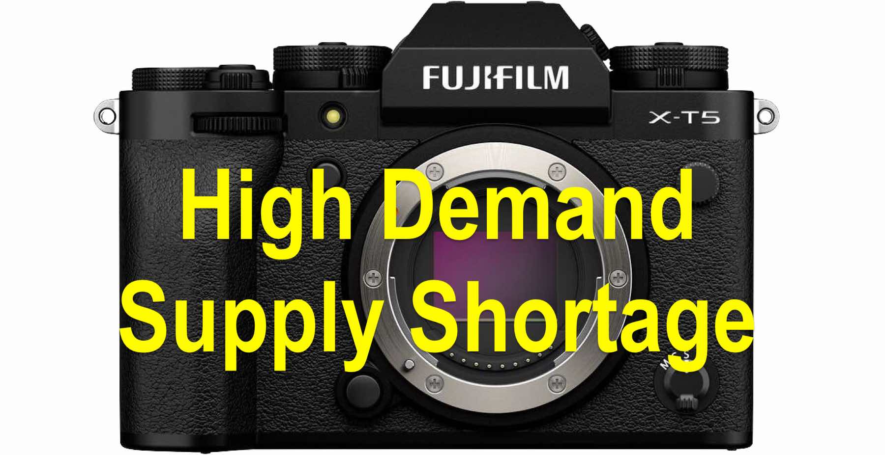 Notice and Apology Regarding Supply of "FUJIFILM X-T5" Camera - Fuji Rumors