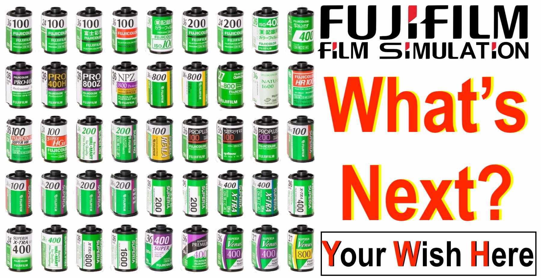 Which Film Simulation Would You Like to Get Next? - Fuji Rumors