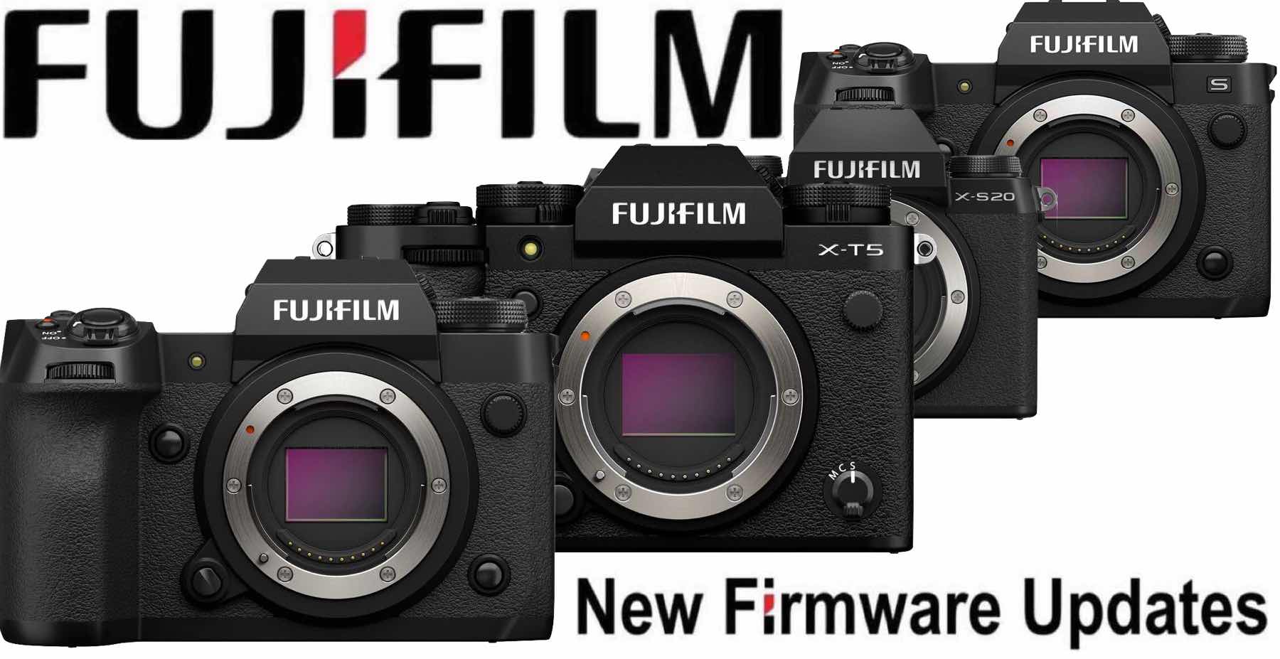 New Firmware Updates for Fujifilm X-T5, X-H2, X-H2S and X-S20 - Fuji Rumors