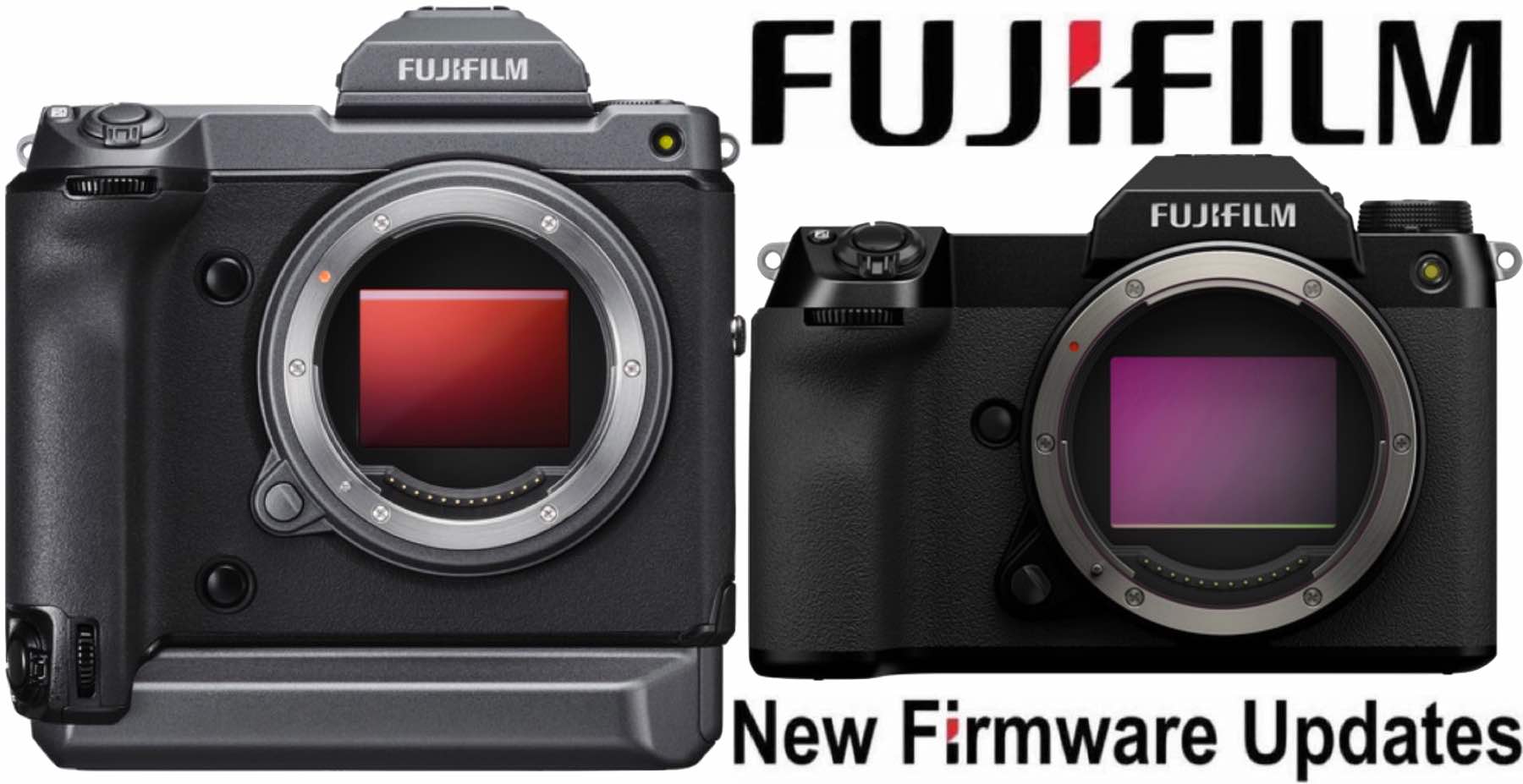 New Firmware Updates for Fujifilm GFX100S, GFX100 and GFX50SII - Fuji ...