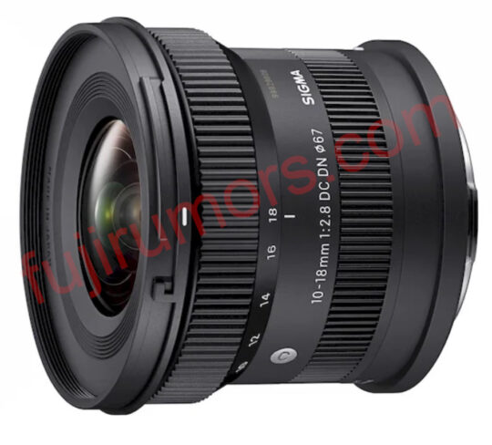 Sigma 10-18mm f/2.8 DC DN Contemporary Images and Specs Leaked - Fuji Rumors