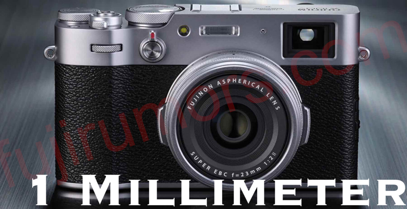 RUMOR: Fujifilm X100VI only 1 Millimeter Thicker than X100V - Fuji Rumors